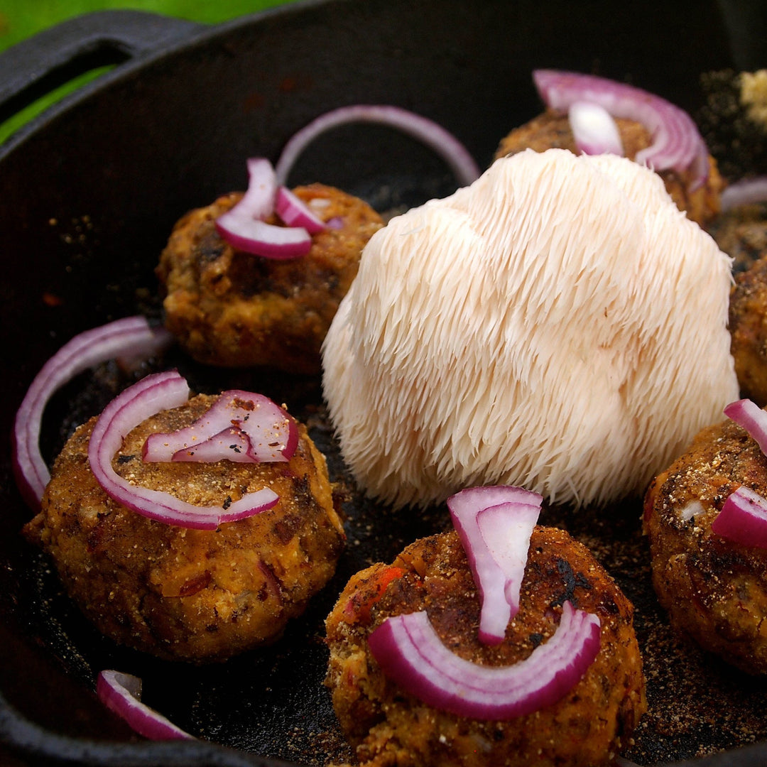 Roasted Oregon Hazelnut Lion's Mane Mushroom "Crab Cakes": Gluten-Free ...