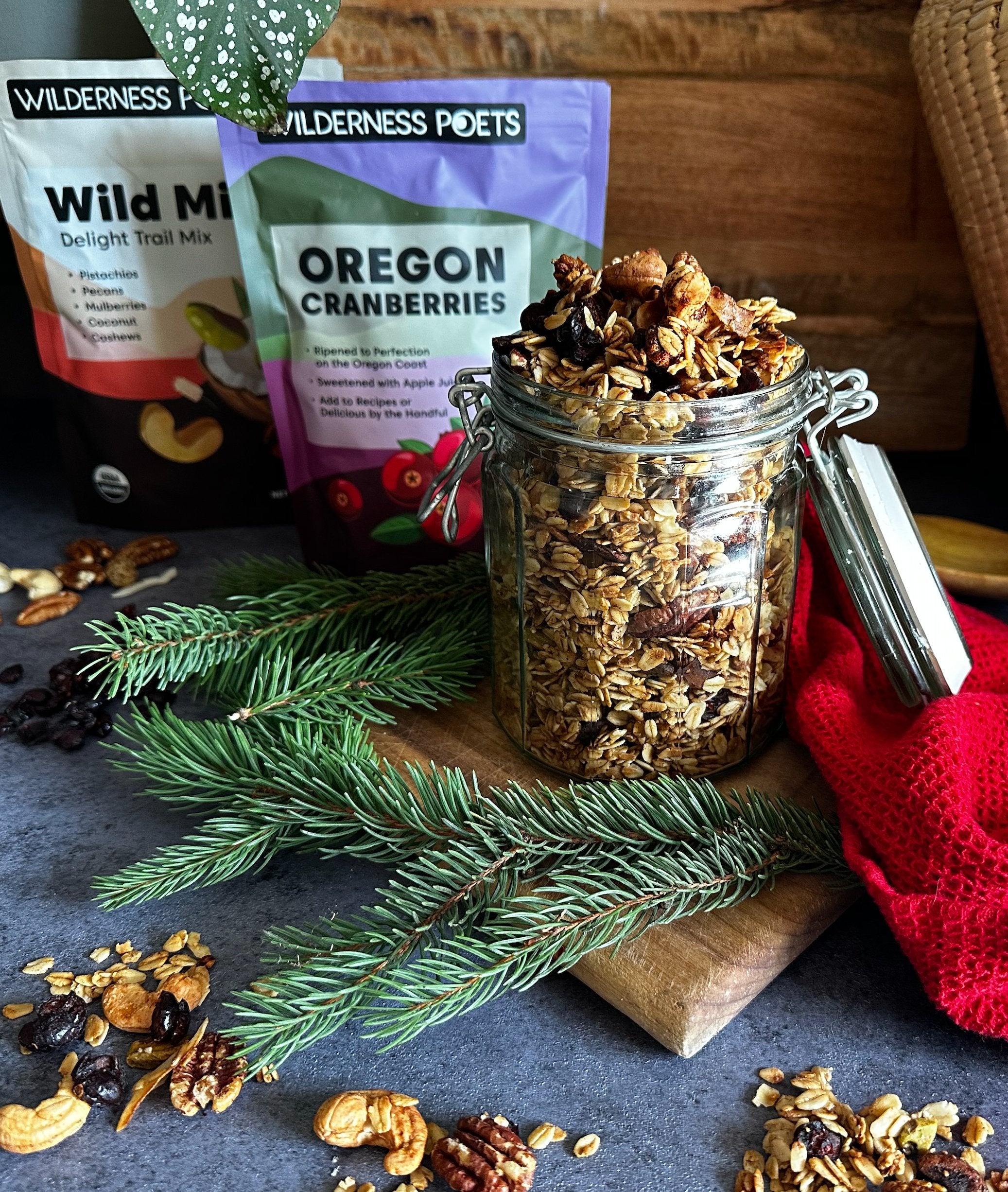 Cranberry Delight Granola – Wilderness Poets