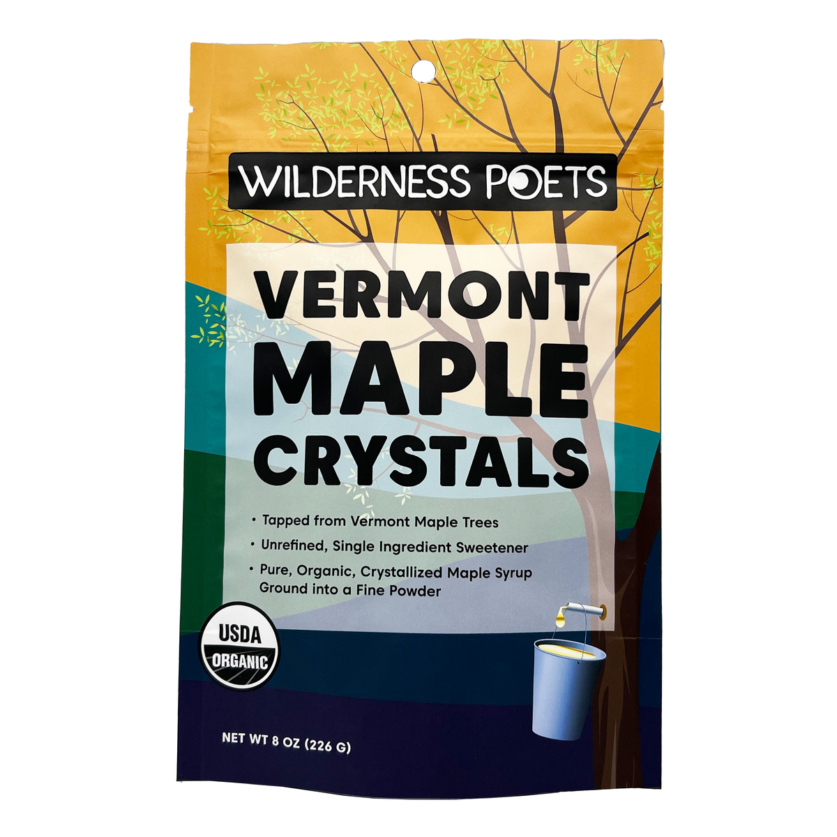 Maple Crystals - Organic Maple Sugar - Shop @ WildernessPoets.com ...