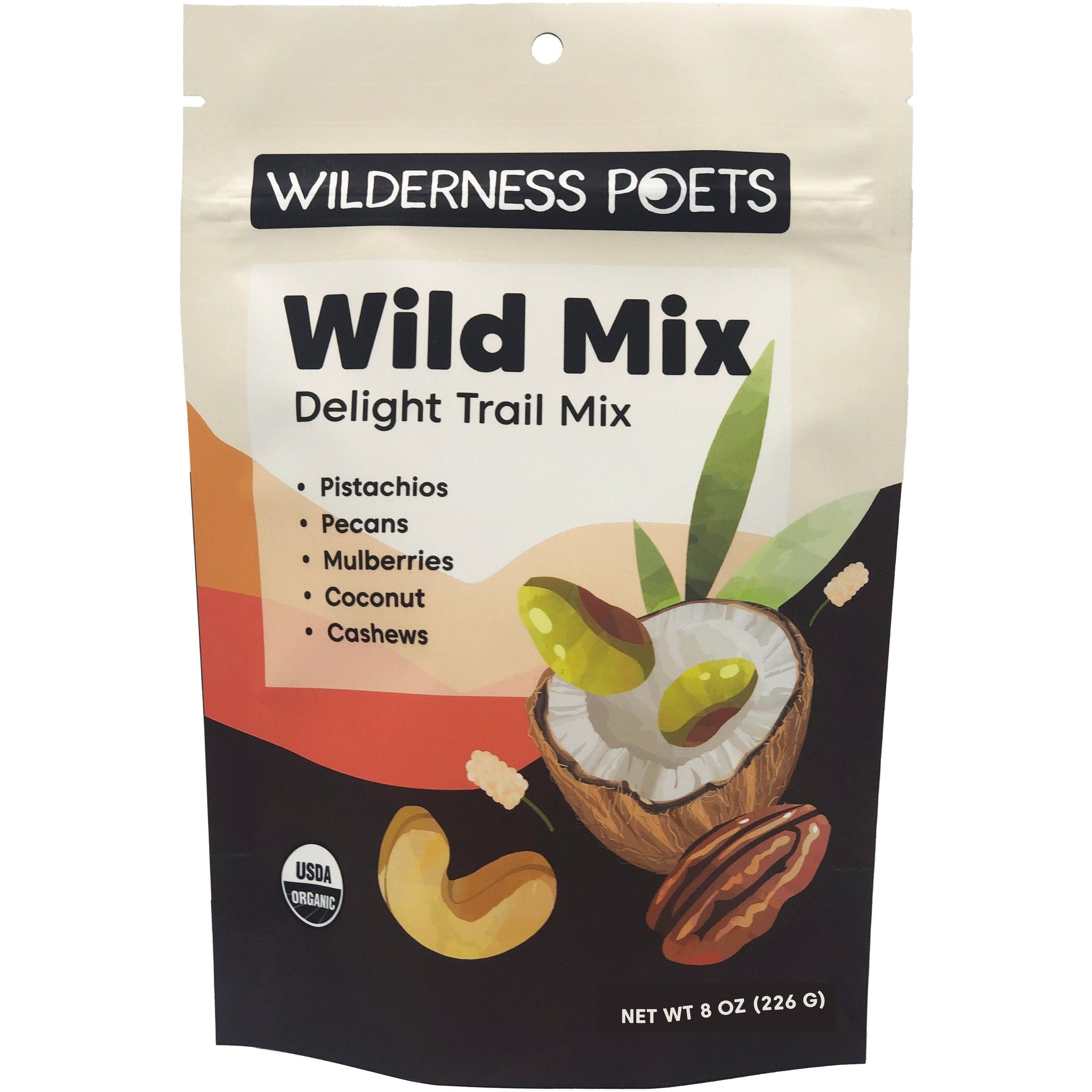 Wilderness Poets Delight Wild Mix - Organic Raw Trail Mix